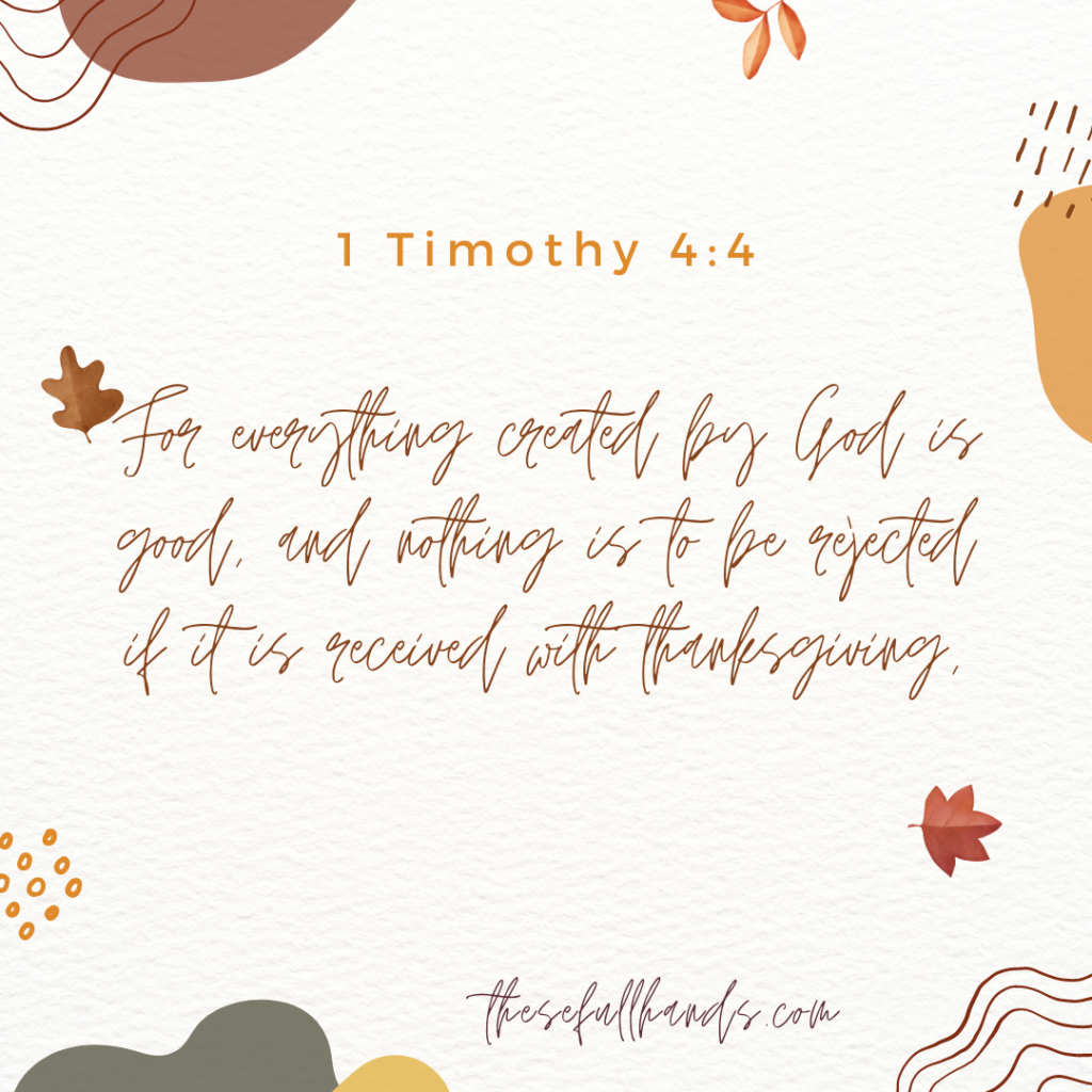How to Cultivate Thankfulness Through Scripture Writing - These Full Hands